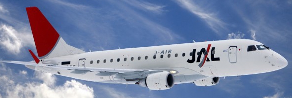 Japan Airlines converts options on four Embraer 170s – Winglets